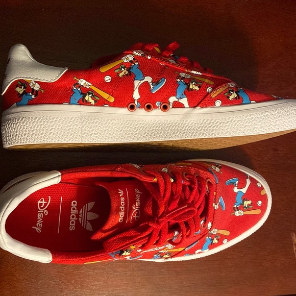 adidas | Shoes | Disney Sport Goofy Shoes Red Never Been Wore But ...
